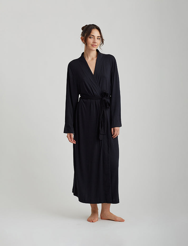 Kate Modal Soft Maxi Robe – Papinelle Sleepwear-NZ